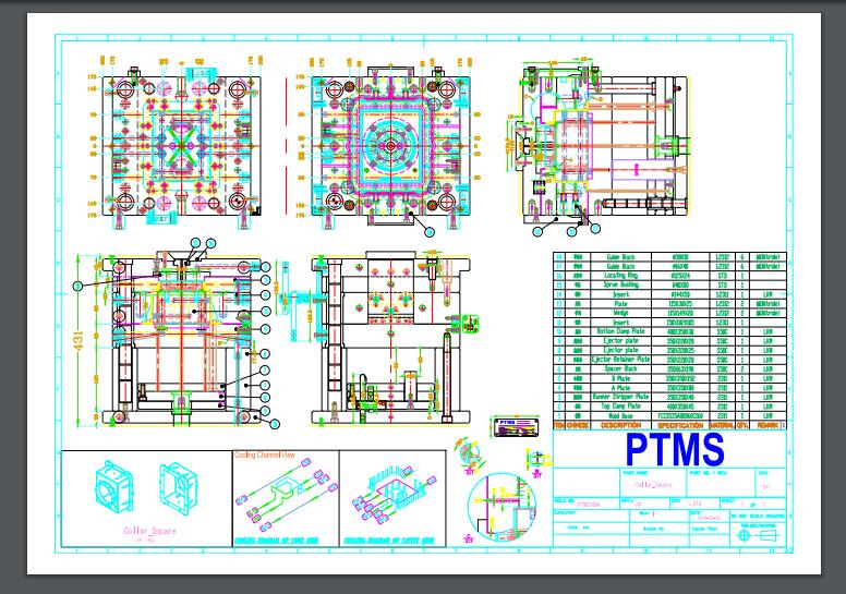 How to Make Plastic Injection Mould Tooling Design? | PTMS
